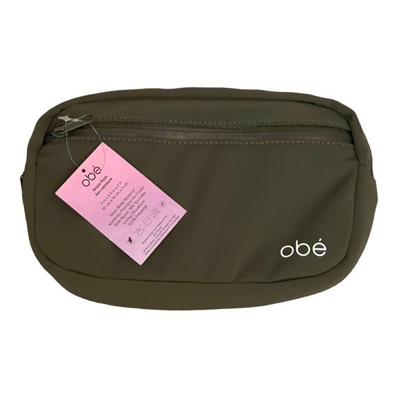 obé | Bags | New Ob X Fabfitfun Waist Pack In Olive Green | Poshmark